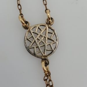 Cimber | Jewelry | Cimber Dreamcatcher Pyrite Necklace | Poshmark